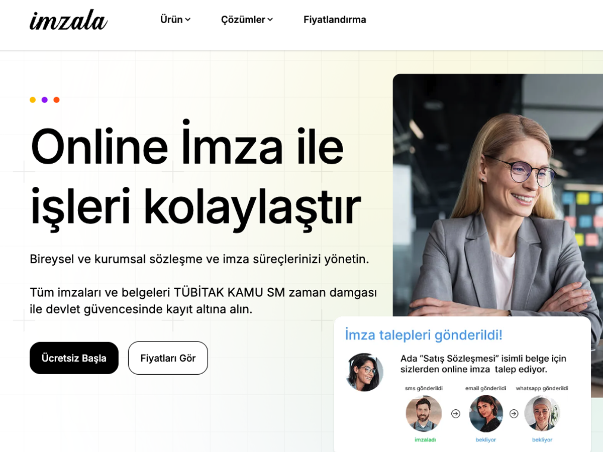 İmzala.org - Türkiye'nin Online İmza ve Sözleşme Platformu